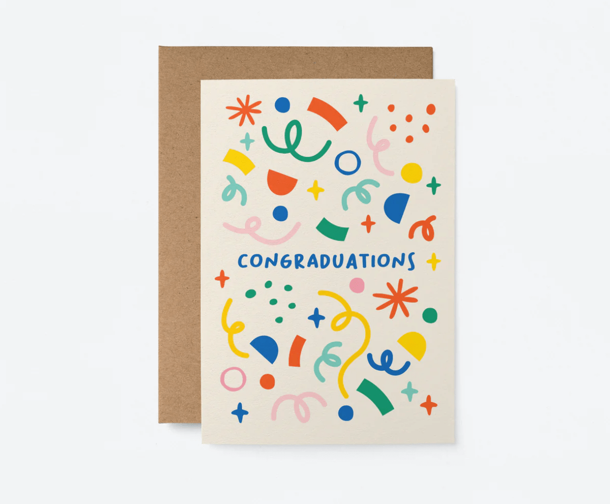 Congratulations Card – Paper Plane Bristol