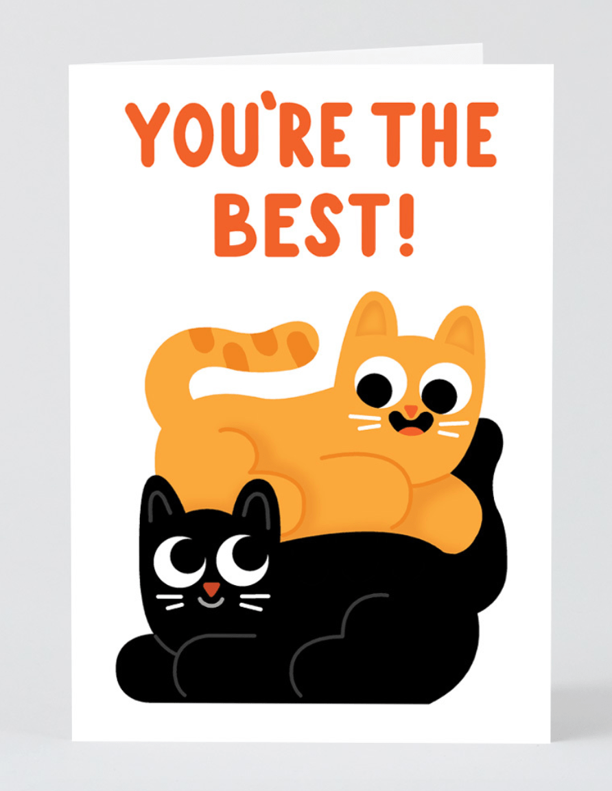 You're the best card – Paper Plane Bristol