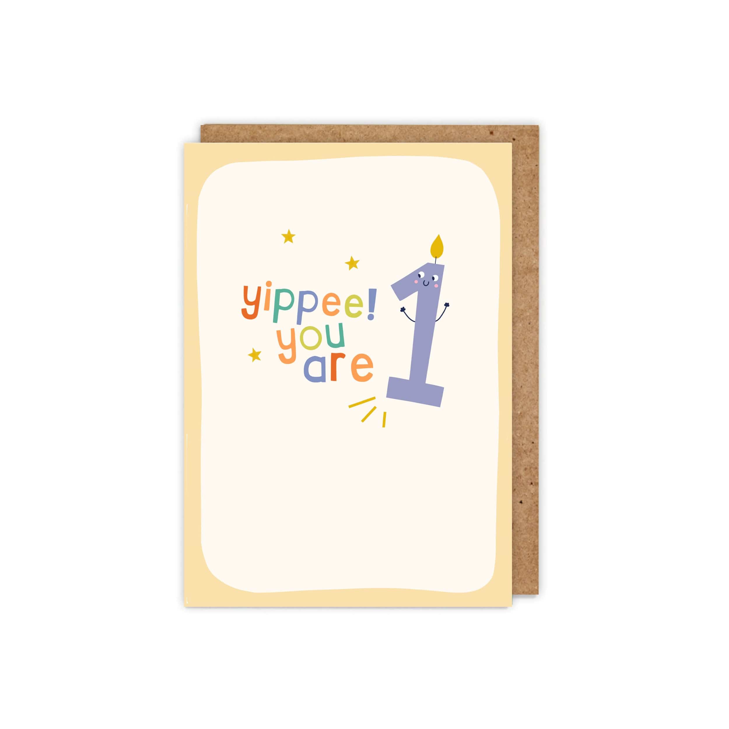 Yippee you are 1 Card – Paper Plane Bristol